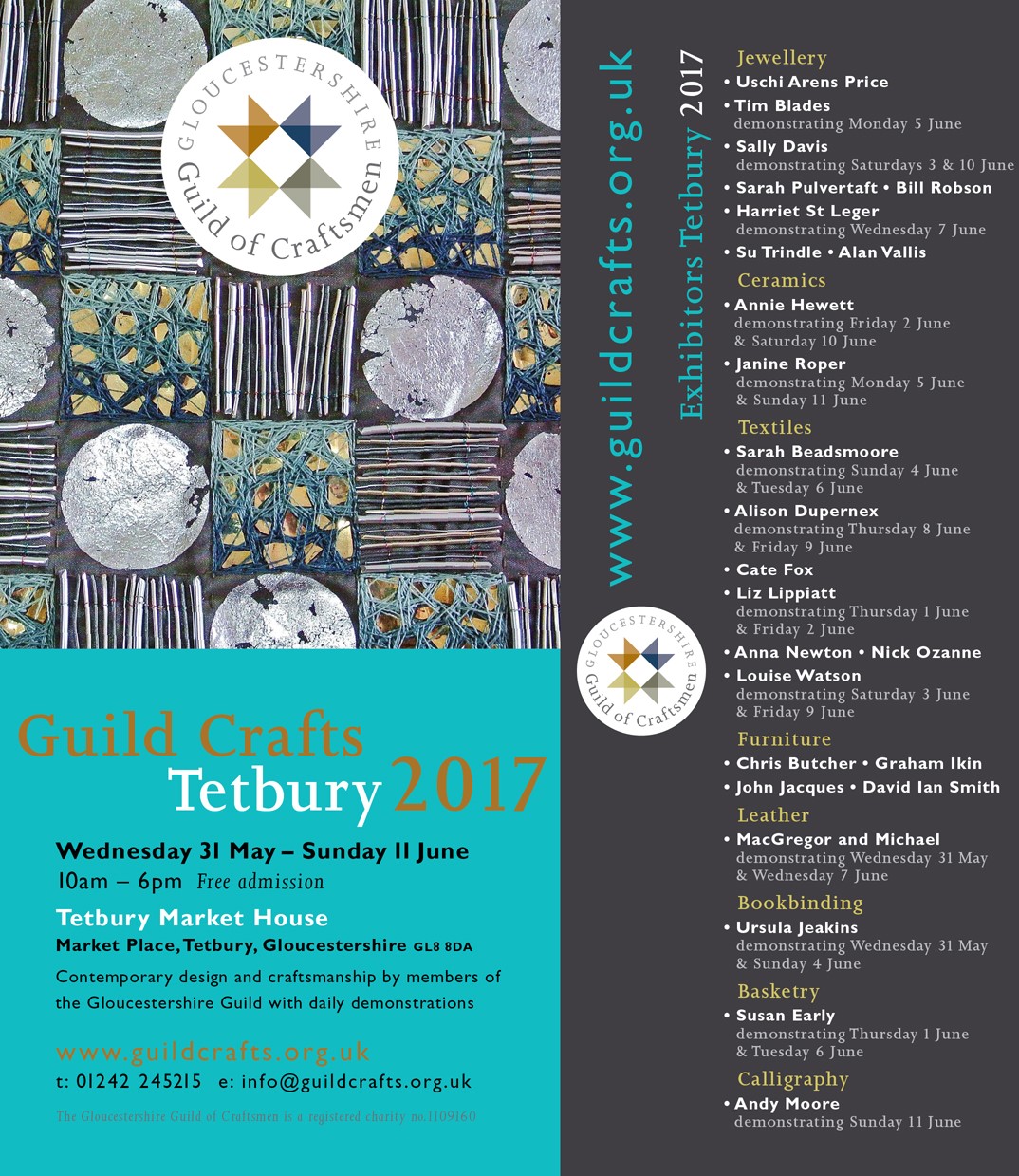 Guild Crafts Tetbury 2017 - MacGregor & Michael